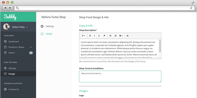 Subbly | Create a Subscription Box Website Quickly & Easily